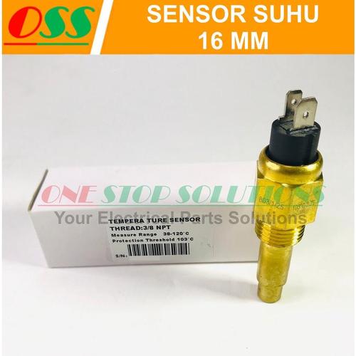 Jual Sensor Vdo Temperature / Switch Temperature Drat 16.5 Mm 16 Mm ...
