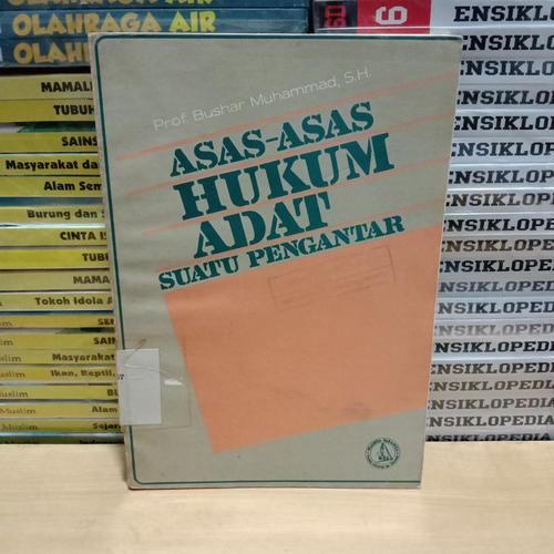 Jual Buku Original ASAS - ASAS HUKUM ADAT SUATU PENGANTAR Pradnya ...