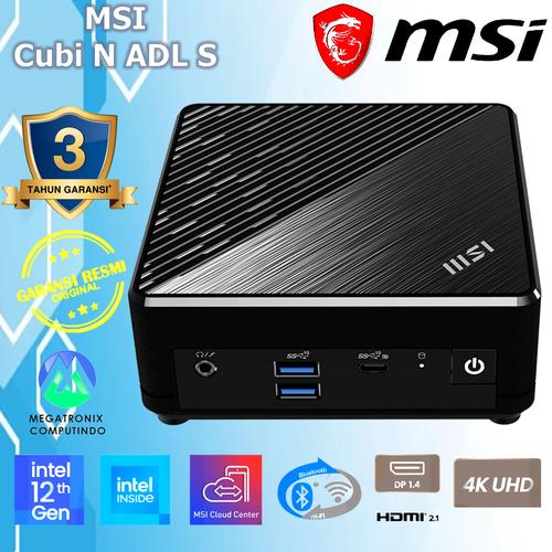 Jual MSI Cubi N ADL Intel N100 - Mini PC Intel N100 - Mini PC MSI Cubi N100 - Jakarta Pusat ...