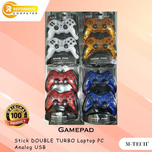 Jual Joystick / Gamepad / Stick DOUBLE TURBO Laptop PC Analog USB ...