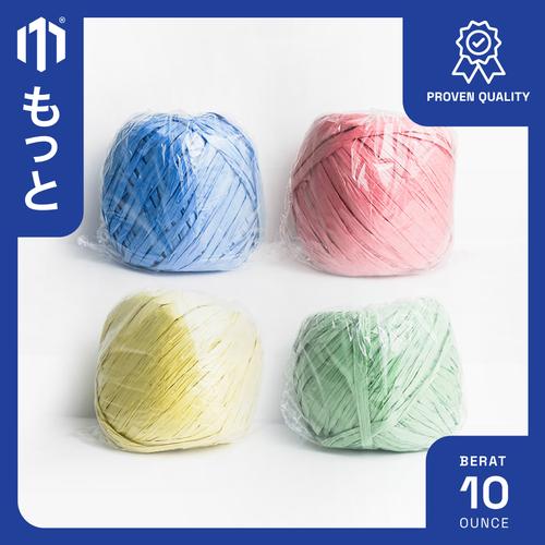 Promo Tali Rafia Ukuran 10 Ons / 1000 Gram / 1 Kg & Aneka Warna 1 Roll ...
