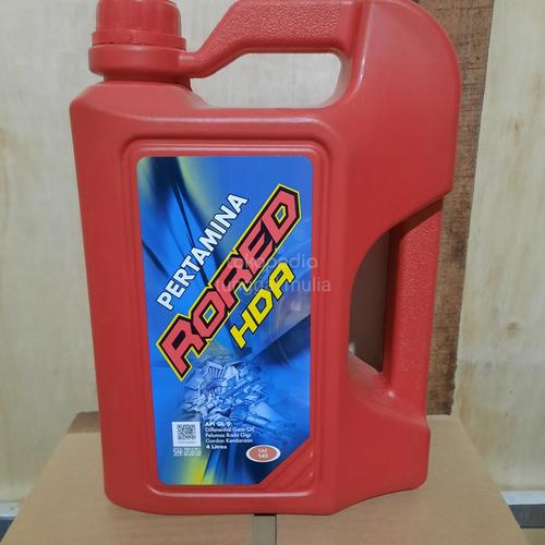 Jual OLI PERTAMINA RORED HDA 140 UKURAN 4LITER 4LTR OLI GIGI GARDAN ...