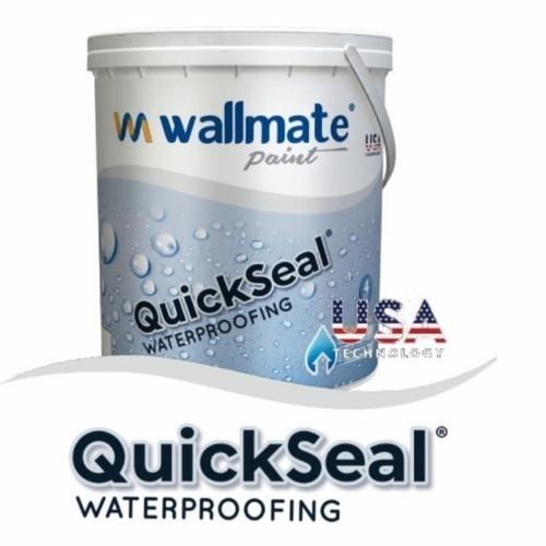 Jual Cat Kolam Wallmate Quickseal Waterproofing 1 kg X INDEKS X BITUMEN 1KG - WHITE - Kab ...