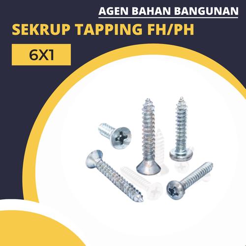 Jual Sekrup Tapping / Tapping Screw HPL FH+ 6x1 - Jakarta Utara - Agen ...