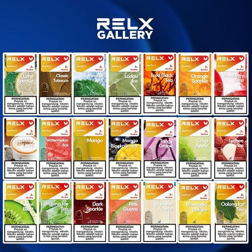 Jual RELX Infinity Essential Pod Pro & Cotton Variants - Crisp Apple ...