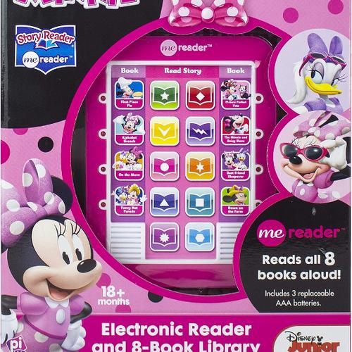 Jual Disney Junior Minnie Mouse Electronic Reader and 8 Book Library ...