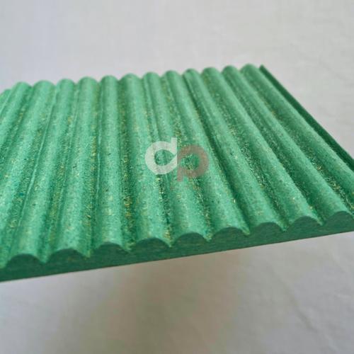 Jual Fluted Panel Cembung Tebal 12 MM Wall Panel / HMR MDF Hijau ...