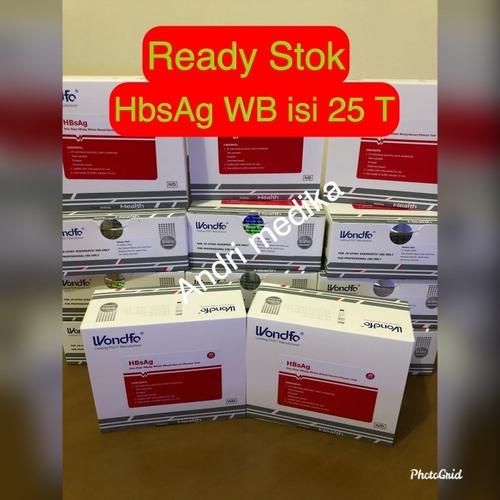 Jual HbsAg Card WB Wondfo / Tes Hepatitis B isi 25 Tes - Wondfo ...