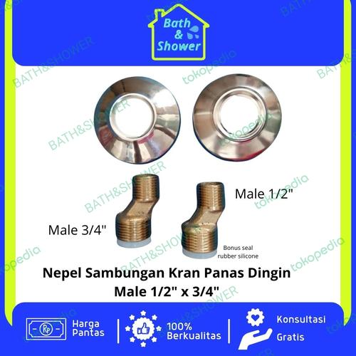 Jual Nepel Z Kran Mixer nepel s Sambungan Kran air panas dingin bath ...