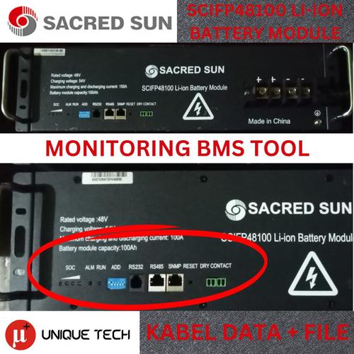 Jual TOOLS MONITORING DATA BMS SACRED SUN SCIFP48100 LI-ION BATTERY ...