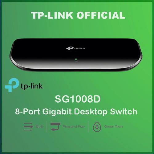 Jual Tp-Link TL-SG1008D 8-Port Gigabit Desktop Switch - TL-SG1008D ...