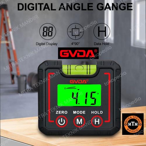 Jual ALAT UKUR KEMIRINGAN DIGITAL WATERPAS INCLINOMETER ANGLE GAUGE GVDA - Jakarta Selatan ...