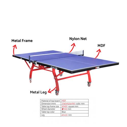 Jual Tenis Meja Pingpong Katana Supa 323 Table Tennis Hidraulik ...
