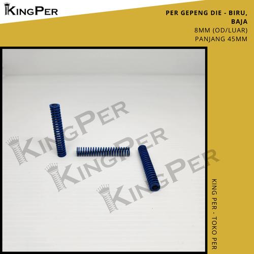 Jual Die Spring Per Gepeng Moulding Spring Pegas Tekan - 8mm x 45mm (OD ...