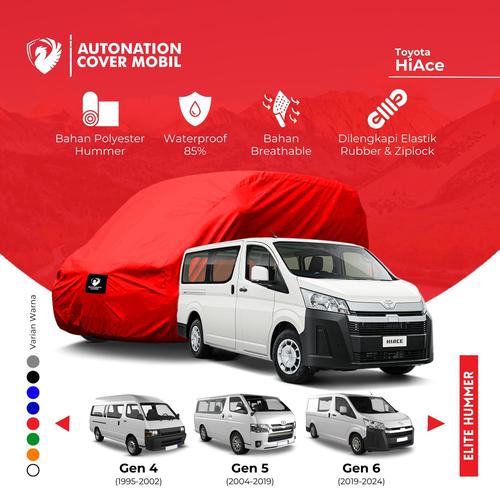 Jual Autonation Garage - Cover Mobil Toyota HiAce Elite Hummer - Biru ...