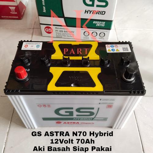 Jual Aki Mobil Isuzu Truk Elf NHR 55, DMax Accu GS Astra Hybrid N70 ...