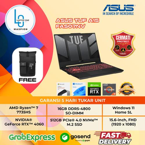 Jual ASUS TUF A15 FA507NV Ryzen 7 7735HS RTX4060 8gb/ 16gb 512gb ...