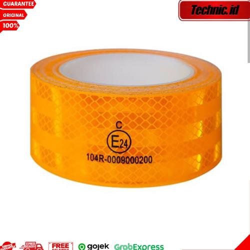 Jual Krisbow Isolasi Reflektif 50 Mtr REFLECTIVE TAPE YELLOW 5CMX50M RT ...