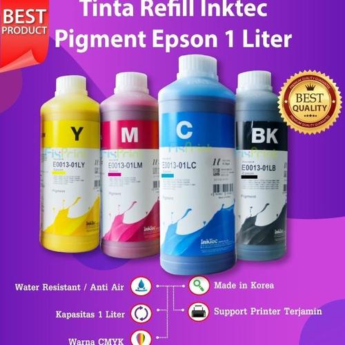 Jual US TINTA PIGMENT INKTEC E0013 FOR EPSN 1 LITER BLACK COLOR ORIGINAL - Hitam - Kota Surabaya ...