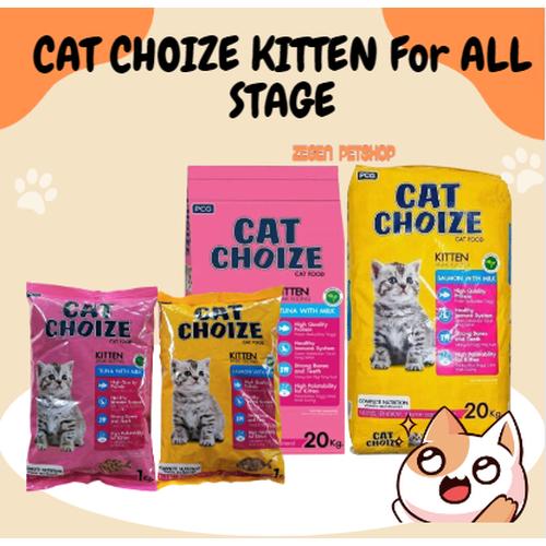 Jual Cat Choize Kitten Food Fresh Pack 1kg / Makanan Anak Kucing Cat ...