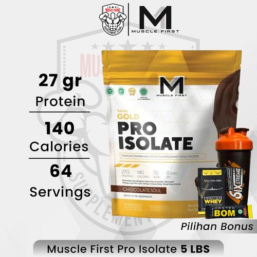 Promo M1 Muscle first Gold Pro isolate 5lbs m1 isolate terbaik fat lose cutt - Taro Cicil 0% 3x ...