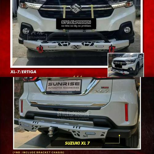Jual Tanduk Body kit depan Ertiga All New Suzuki Xl7 - Pasang - Paket ...