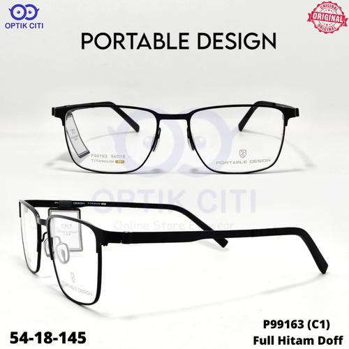 Jual Frame Kacamata Pria Wanita Portable Design 99163 Titanium Original ...