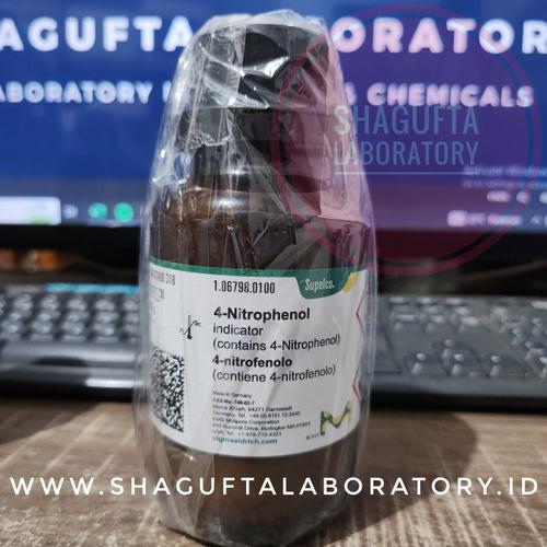 Jual 4-NITROPHENOL INDICATOR 1GR M E R C K 106798 / 4-NITROFENOL ...