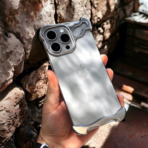 Promo Casing Corner Pad Titanium iPhone 13 14 15 PRO MAX Anti Retak ...