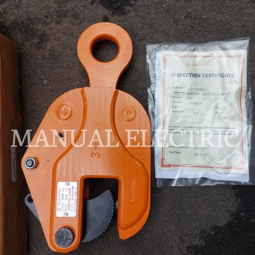 Jual Vertical Clamp 3000Kg Nagasaki Vertical Lifting Clamp Hook 3 Ton ...
