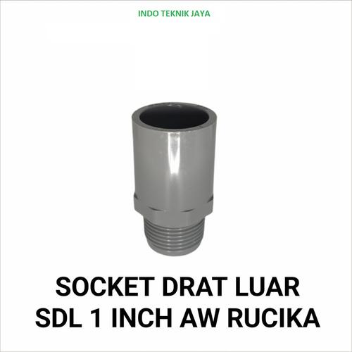 Jual FITTING - SOCKET DRAT LUAR - SDL - 1 INCH - AW - RUCIKA - Kota ...