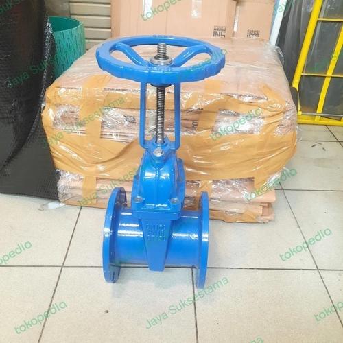 Jual Gate Valve Cast Iron PN16 6" inch DN 150 Gate Valve CI PN 16 ...