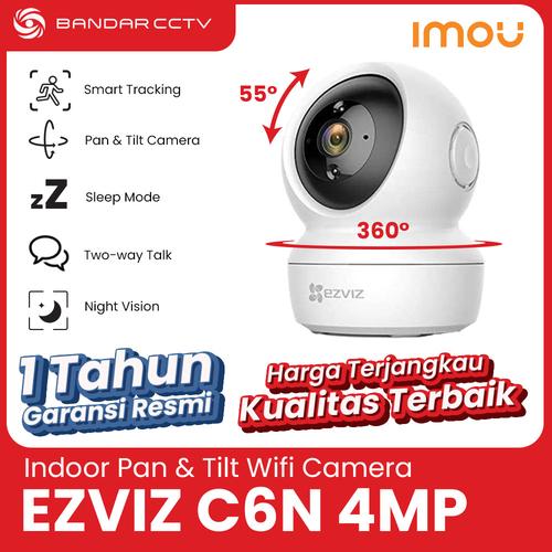 Jual Ezviz C6N 4MP Smart Wifi Pan Tilt IP Camera CCTV Indoor 1440p ...