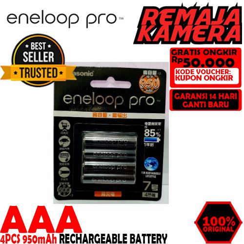 Jual BATERAI PANASONIC ENELOOP PRO AAA 950mAh 4PCS - ORIGINAL - Jakarta ...