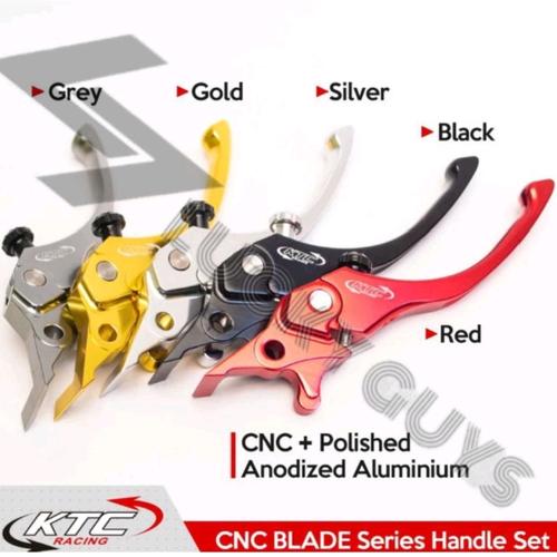 Jual Handle Rem KTC Racing Blade CNC Honda Stylo 160 CBS - ABS - Hitam ...