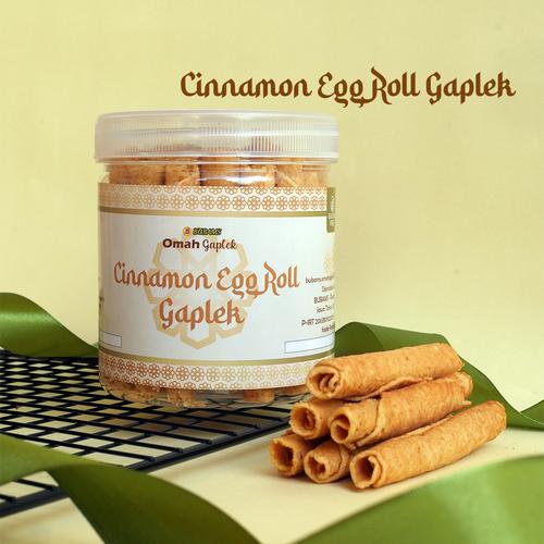 Jual Bubams Cinnamon Egg Roll Gaplek GLUTEN FREE Kue Kering Hampers ...