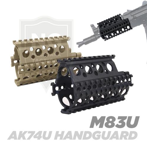 Jual RIS Big Dragon M83U Short Handguard for AK74U Full Metal CNC 20mm ...
