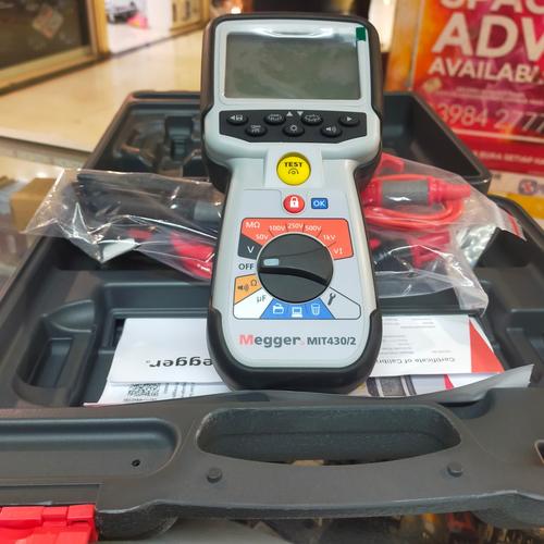 Jual MEGGER MIT 430/2 CAT IV INSULATION TESTER 1000V IP 54 Alat ukur ...