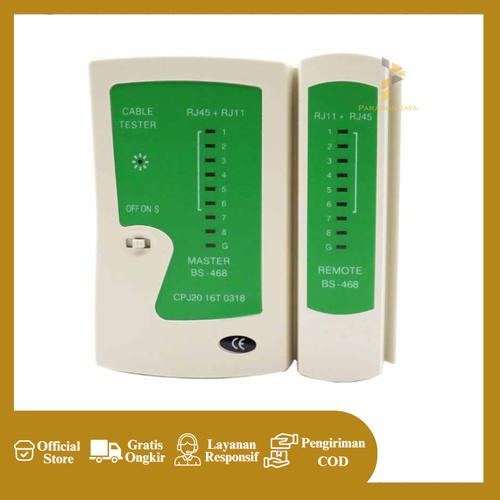 Jual Lan Tester Alat Penguji Kabel Lan RJ45 Telepon Tester Rj11 Lan ...