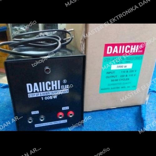 Jual trafo travo step up down 1.000 1.000 watt daiichi daichi 220v to ...