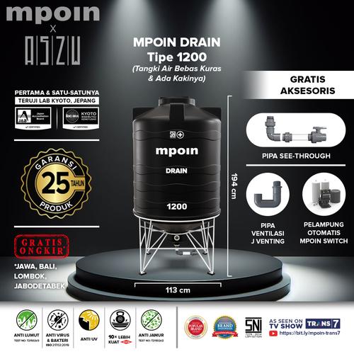 Jual C/MPOIN D1200 1100L DRAIN SERIES WATER TANK - Kota Padang - ASZW ...