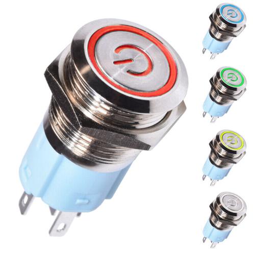 Jual Push button LED, LATCHING 12mm 3-6v - Kota Tangerang Selatan ...