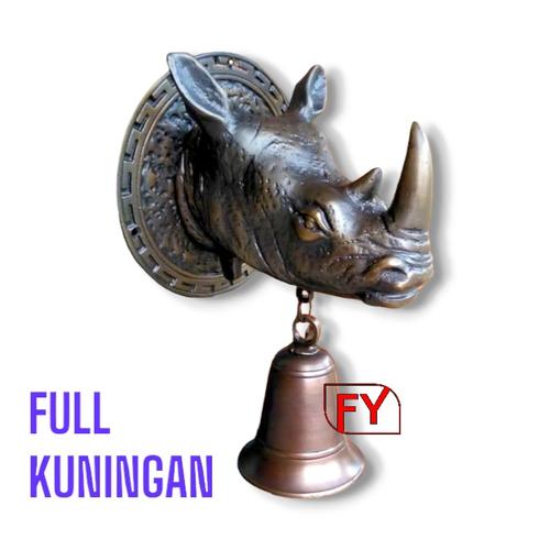 Jual [B.A-001] BEL LONCENG PINTU PAGAR RUMAH KUNINGAN - MODEL HEWAN ...