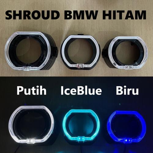 Jual Shroud Projector BiLED BMW FULL Hitam 2.5 Inci 3 Inch Mini Motor ...