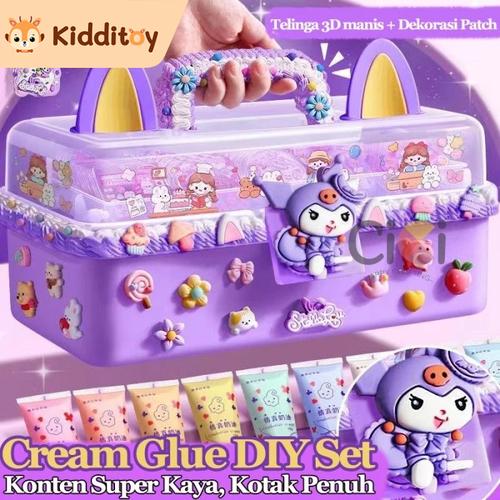 Jual DIY Guka Set Gantungan Kunci Akrilik DIY Keychain Set Kartu Stiker ...