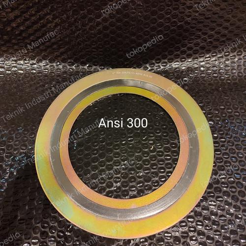 Jual Spiral Wound Gasket SWG Carbon Steel Besi ANSI 300 11/2" Inchi/DN ...