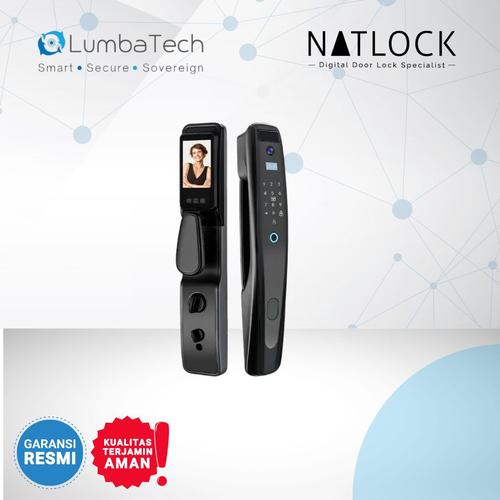Jual Natlock - Camera Smart Lock DF3 Pull Handle Fingerprint Door ...