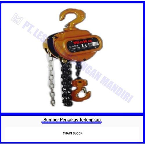 Jual Chain Block / Chain Hoist Ukuran 2Tx3M Merk WEKA - Jakarta Selatan ...
