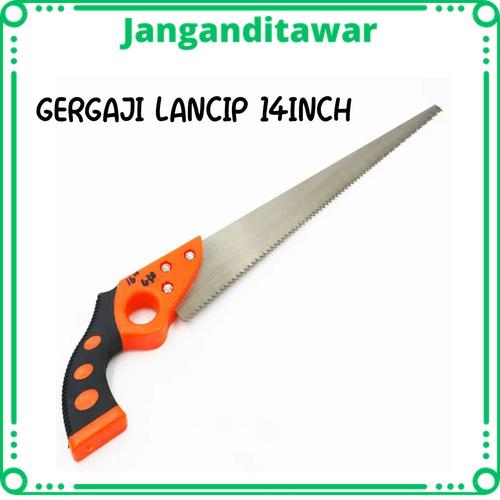 Jual Gergaji Runcing Lancip Teflon Potong Kayu Triplek Kikir Mesin 14 Inch Gergaji Pemotong ...