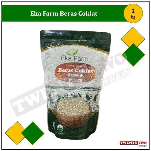 Jual EKA Farm - Beras Coklat Organik 1 Kg - Kota Surabaya - twentytwo.seven | Tokopedia